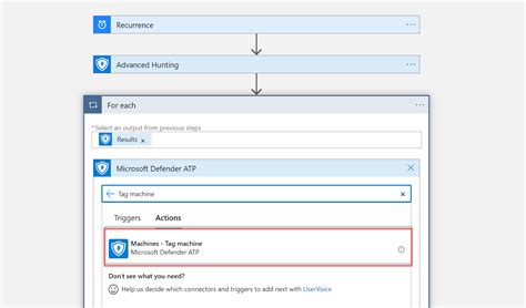 microsoft defender for endpoint automation via logic apps and sentinel