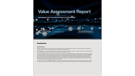 Baillie Ford Value Assessment Report Mar 2022 Member Portal