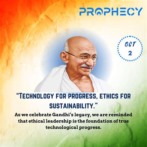 Prophecy Technologies On Linkedin Prophecytechnologies Prophecy Technology Gandhijayanti