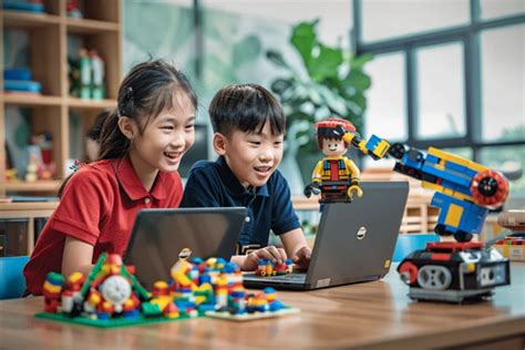 教培想象力少儿编程图片摄影图 花瓣网