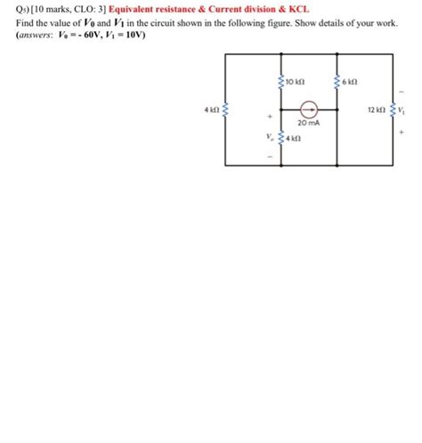 solved a using kcl find the value of currents labeled 11