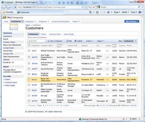 Code On Time Row Selection Mode