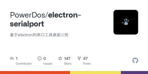 Github Powerdos Electron Serialport Electron
