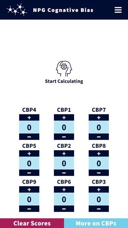 Cognitive Bias Calculator By Humble Sage Games
