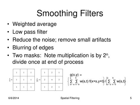 Ppt Spatial Filtering Enhancement Powerpoint Presentation Free