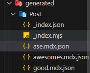 The Mdx File Has Been Deleted But The Converted Json Remains A Dummy