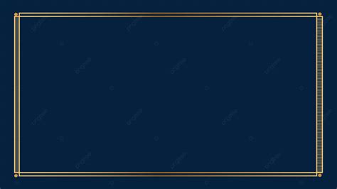 Rectangle Golden Frame Border Vector Rectangle Rectangle Border Border Png And Vector With