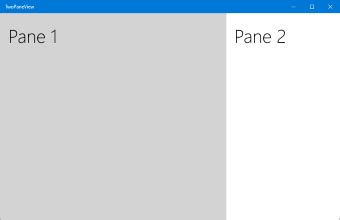 Two Pane View Windows Apps Microsoft Learn