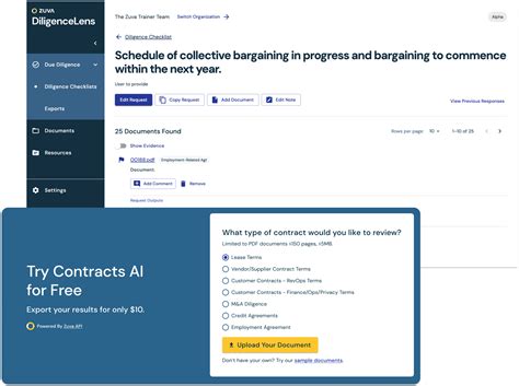 automate due diligence in mergers and acquisitions zuva
