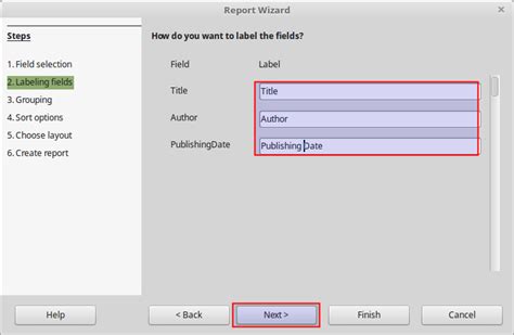 Libreoffice Reports