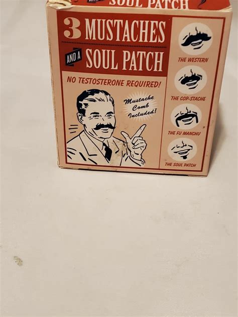 Fu Manchu Mustache And Soul Patch