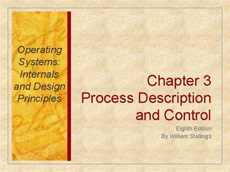 Operating Systems Internals And Design Principles Chapter 3