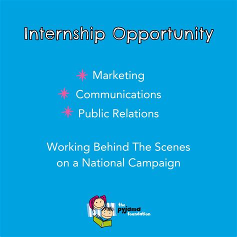 The Pyjama Foundation On Linkedin Opportunity Internship