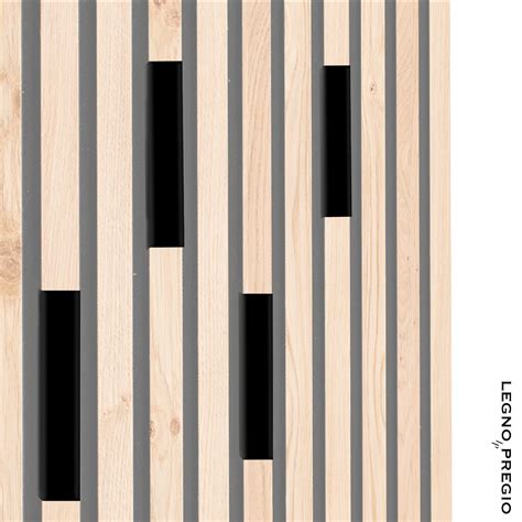Cover Per Listelli 4 Pz Legnopregio Pannelli Murali In Legno Fonoassorbenti