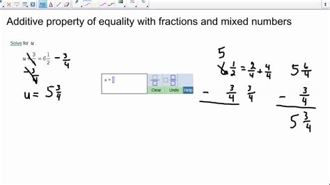Addition Property Of Equality