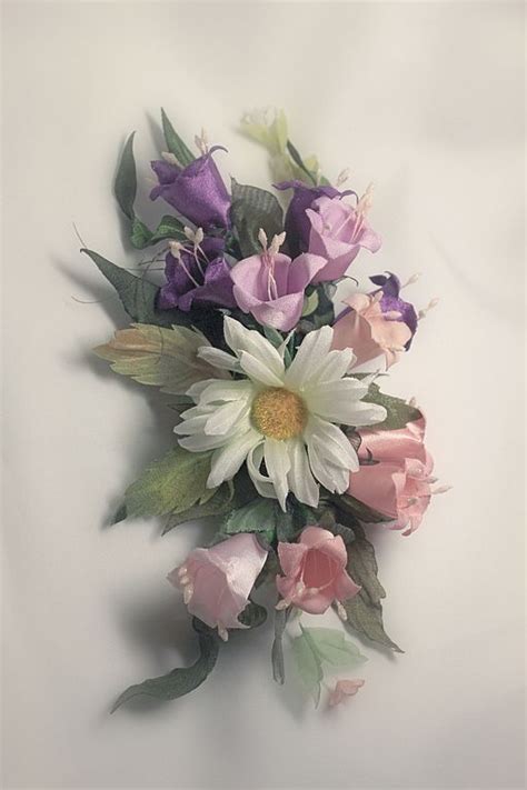 Букетик Колокольчики Цветы из ткани в интернет магазине на Ярмарке Мастеров Видное