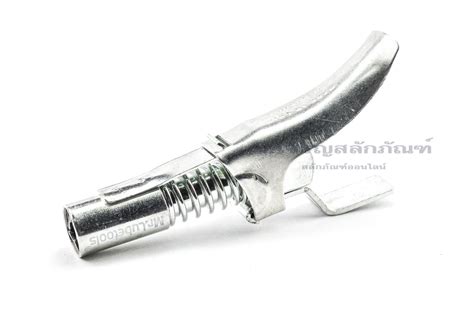 คอปเปอร์หัวอัดจารบี ปลายหัวอัดจารบีแบบบีบล็อค เกลียวในด้านหลัง 1 8