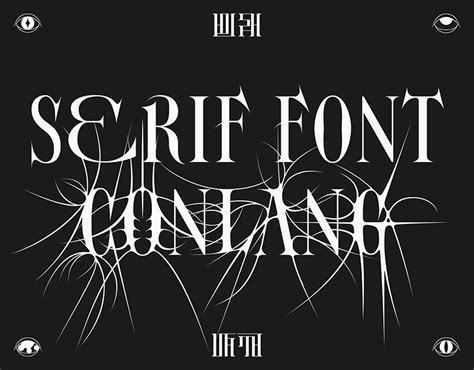 Conlang Font 42 S Behance