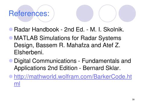 Ppt Radar Project Pulse Compression Radar Powerpoint Presentation Free Download Id466775