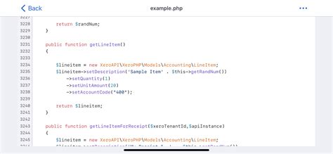 example code to create an invoice · issue 191 · xeroapi xero php oauth2 · github