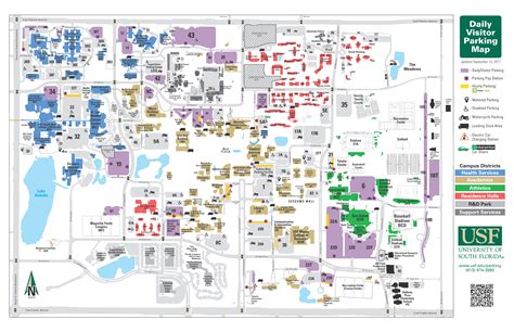 Map Usf Tampa Florida Driving Directions To Parking Usf Lot 29b