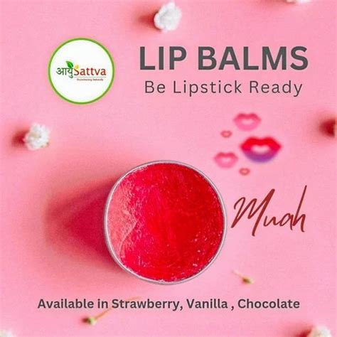 Strawberry Pink Lip Balm At Rs 50piece Lip Balm In Ahmedabad Id 26732300091