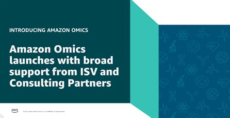 amazon omics launches with broad support from isv and consulting