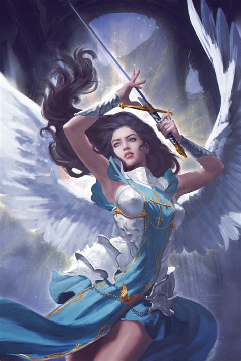 As Ilustrações De Fantasia Com Belas Mulheres De Caterina Kalymniou