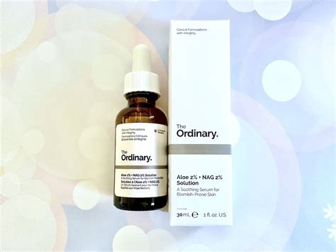 The Ordinary Aloe 2 NAG 2 Solution Review A Beauty Edit