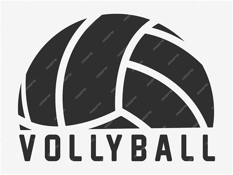 Premium Vector Volleyball Typography Design Volleyball Lettering