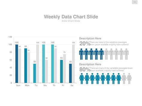 80 20 Data Chart Slide Description Here Description Here Ppt Download