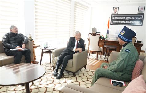 Goc 14 Corps Air Cdre 21 Wg Among Others Call On Lg Mishra Daily Excelsior