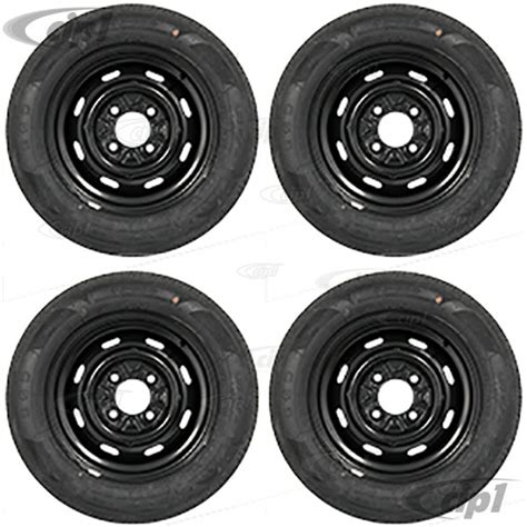 Acc C10 6623 Mb Kit Semi Gloss Black 4x130 Wheel And Tire Package