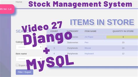 27 How To Configure Django To Use Mysql Database Server Stock