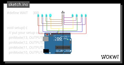 Lights Copy 2 Wokwi Esp32 Stm32 Arduino Simulator