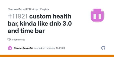 Custom Health Bar Kinda Like Dnb 30 And Time Bar · Issue 11921