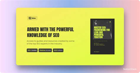 the best notion templates for seo