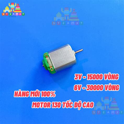 Motor Mô Tơ Mini 130 3v 6v đủ Loại đế Pin Aa Cánh Quạt Mini Dùng Diy Học Tập Thí Nghiệm
