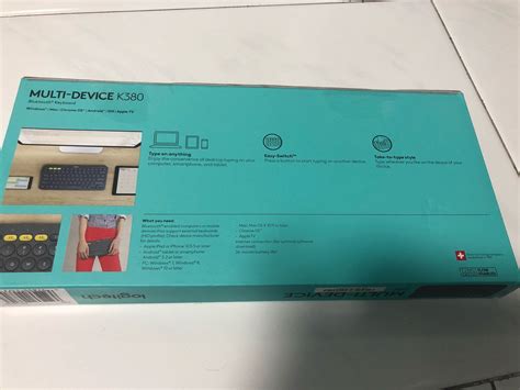 Logitech Portable Keyboard K380 Computers And Tech Parts And Accessories Computer Keyboard On