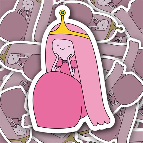Princess Bubblegum Sitting Sticker Fast And Free Shipping Turbo Vinyl
