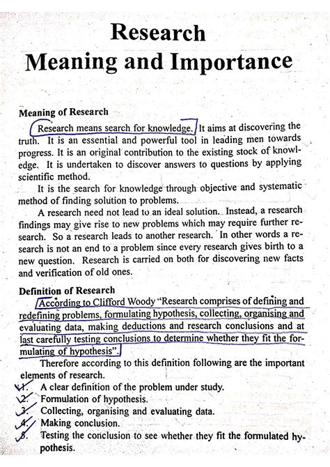 Solution Research Meaning And Importance Quantative Technique For