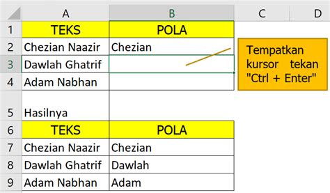 Cara Menggunakan Dan Kegunaan Fungsi Ctrl E Pada Excel Pusat Komputer