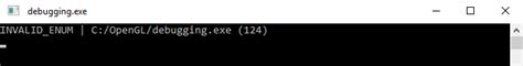 Learnopengl Debugging