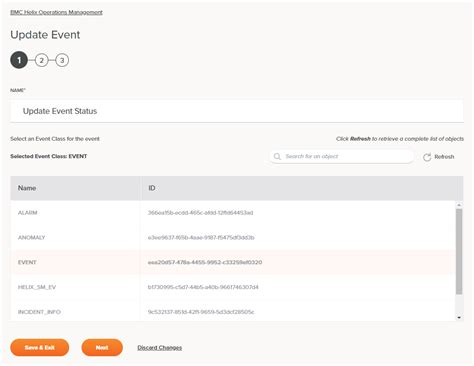 Bmc Helix Operations Management Update Event Activity