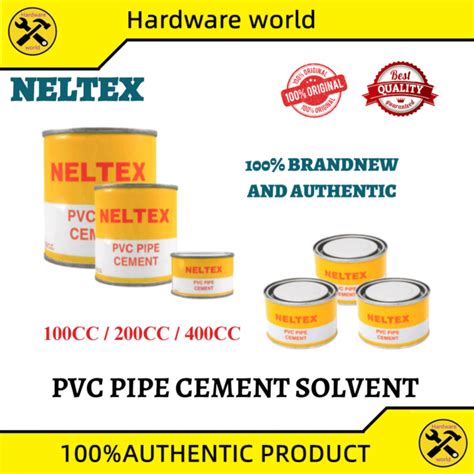 Neltex Pvc Pipe Cement Pvc Solvent Wholesale 100cc 200cc 400cc Vorsc