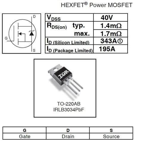 Irlb8721 Mosfet Datasheet Everything You Need To Know