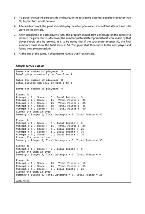 Solved Do Not Use Any Other Features Rather Than If