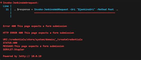 Powershell Create Jenkins Credential Certificates Via Api This Page Expects A From