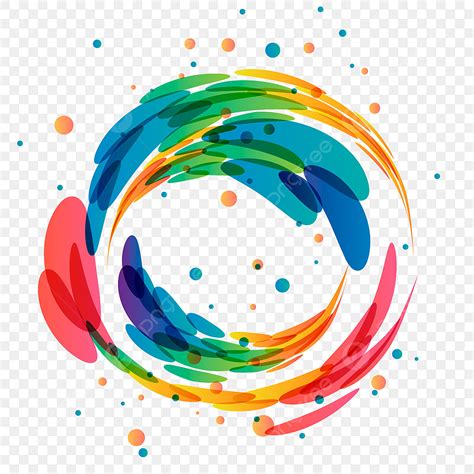 Abstract Circular Geometric Vector Art Png Color Abstract Geometric Circular Pattern Circular