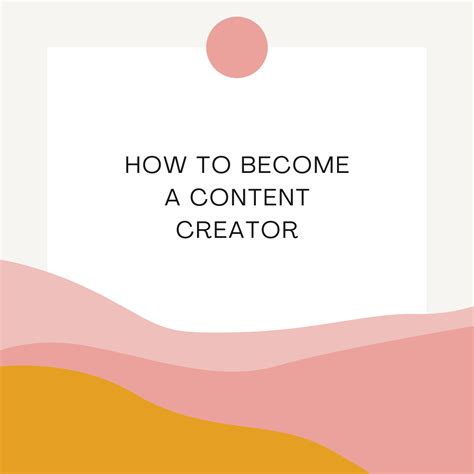 How To Become A Content Creator Amplify7